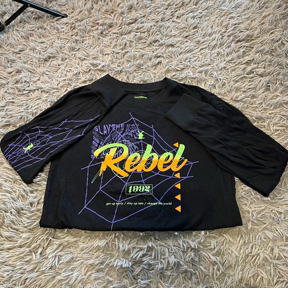 Tops | Spider Web Rebel Dutch Bros Long Sleeve | Poshmark